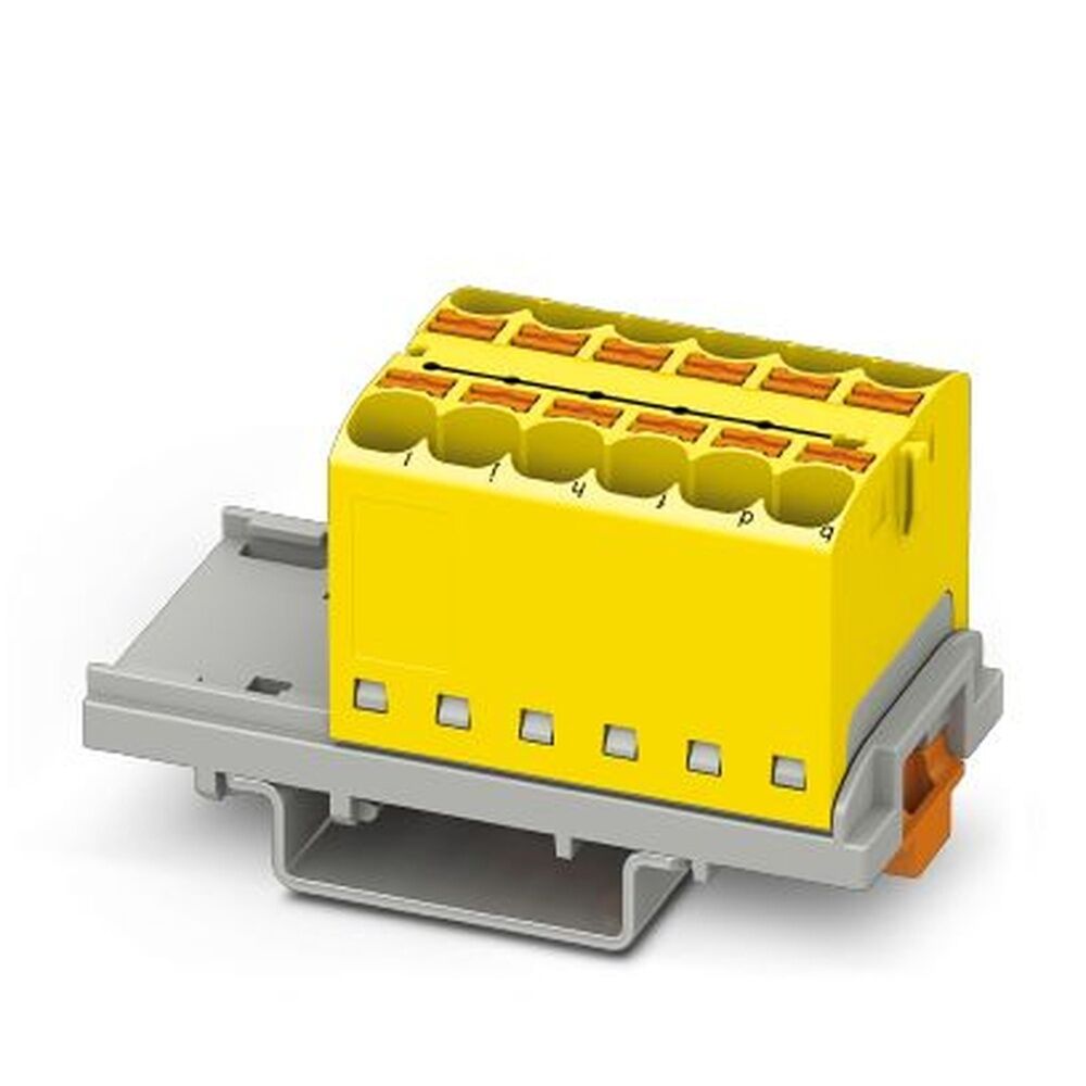 Phoenix Contact Verteilerblock 3273554 Typ PTFIX 12X4-NS35 YE
